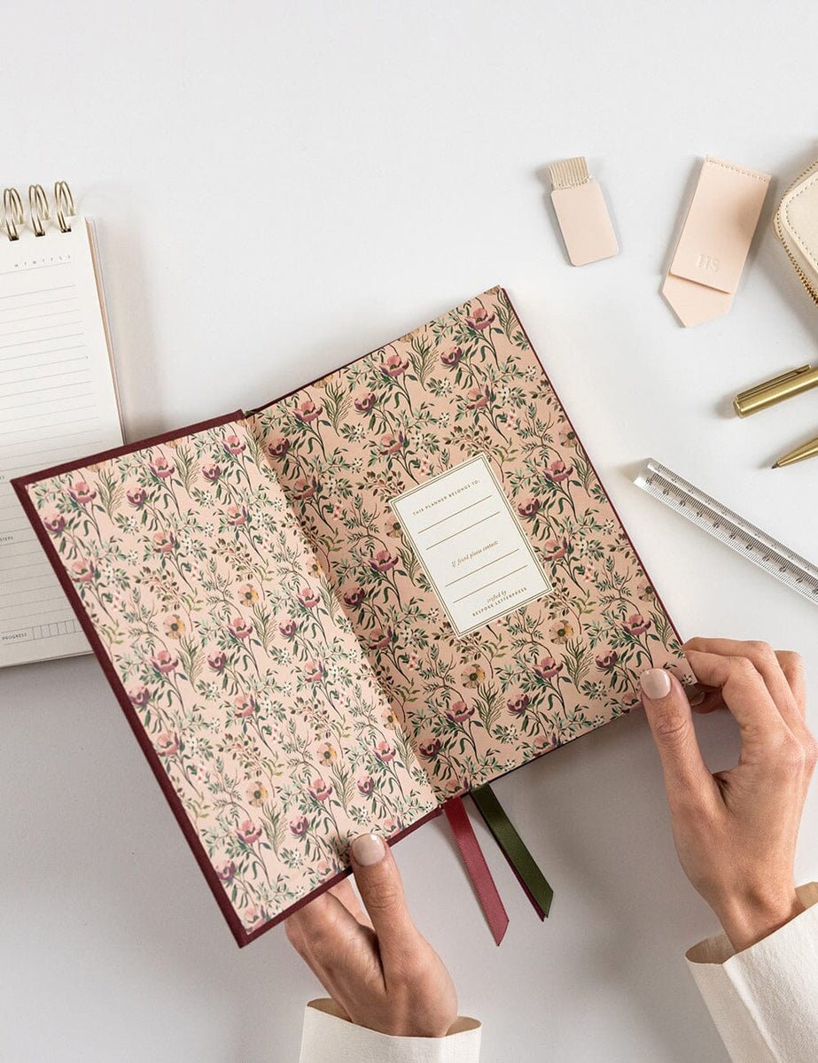 2026 Petite Linen Bound Planner – Urban Jungle CBR